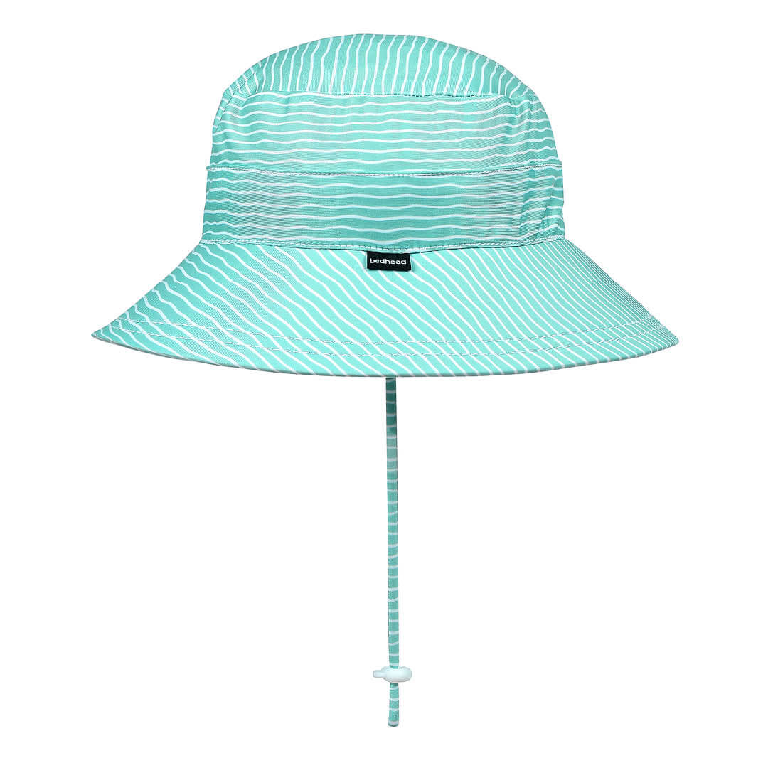 Swim Bucket Hat- Stripe – Rock Pool Kids
